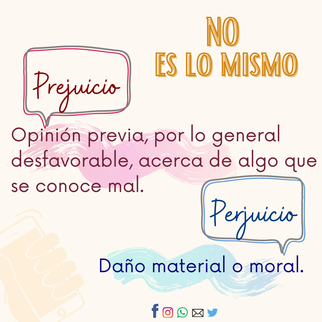 Prejuicio y perjuicio
